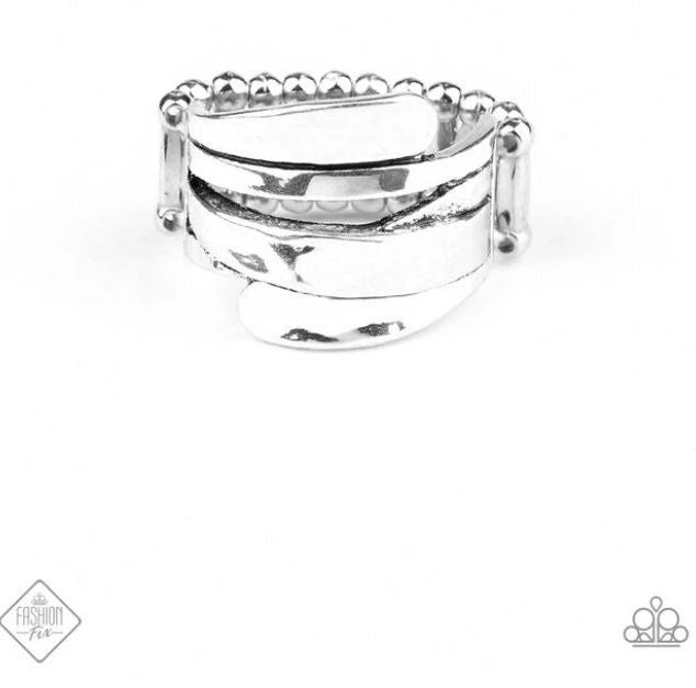 Paparazzi - Behind the Sheen - Silver – Queen T's Jewels
